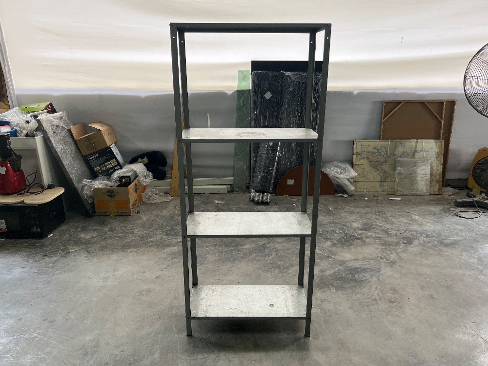 Metal Shelving Unit 4 Layer / Unit Rak Logam 4 Lapisan - Unearth Store