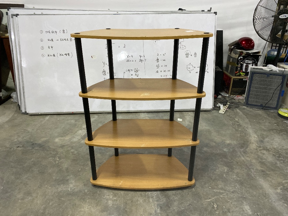 Wooden 4 Tiers Rack / Rak Kayu 4 Tingkat - Unearth Store