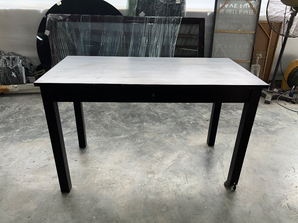 Wooden Working Table with 1 Drawer / Meja Kerja Kayu dengan 1 Laci ...