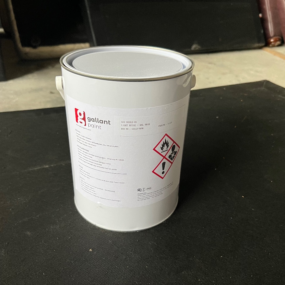 GALLANT Paint Light Beige Colour 5L / Warna GALLANT Cat Light Beige 5L ...