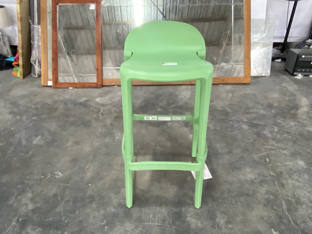 Joyous High Barstool Counter Chair Light Green Colour / Kerusi Kaunter ...