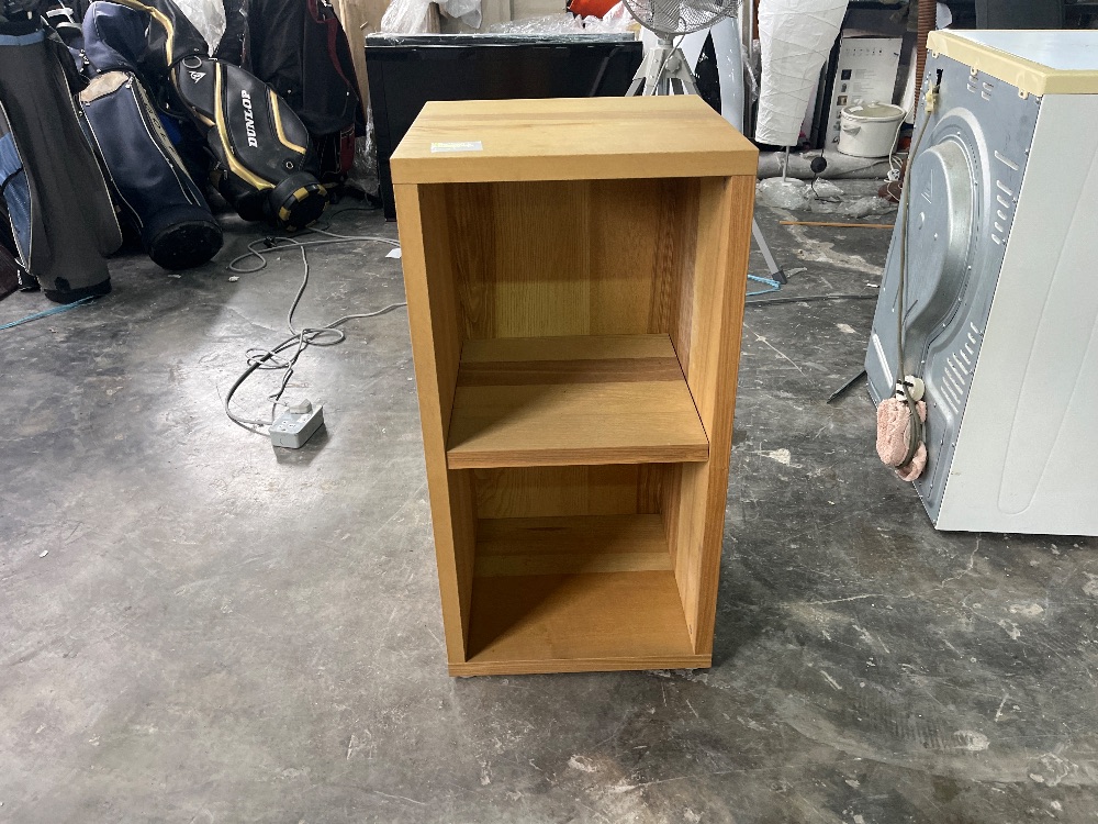 Wooden 2-Tier Storage Rack Neutral Colour / Rak Penyimpanan 2 Tingkat ...