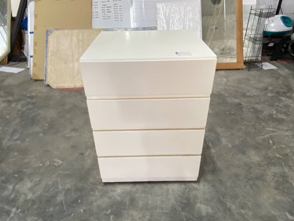 Large Size Wooden Side Table White Colour / Meja Sisi Kayu Saiz Besar ...