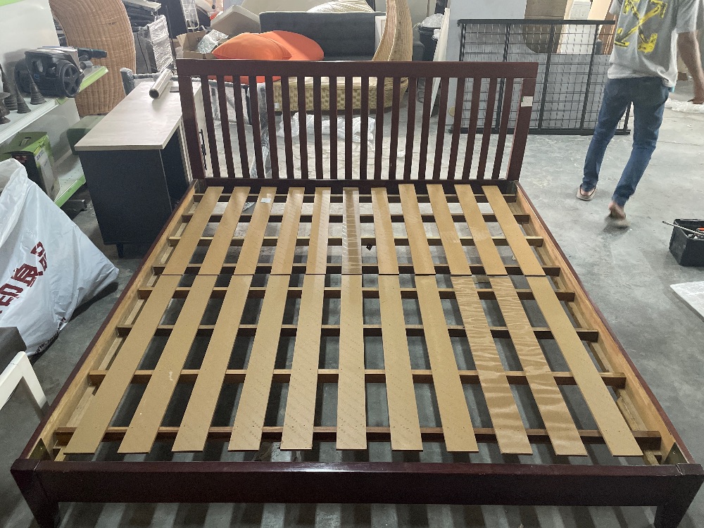 King Size Wooden Bed Frame / Rangka Katil Kayu Saiz King - Unearth Store