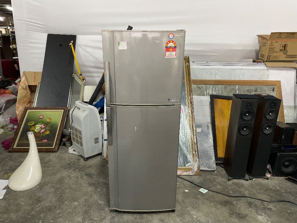 SHARP 2 Door Refrigerator Model SJ389S / Model Peti Sejuk 2 Pintu SHARP ...