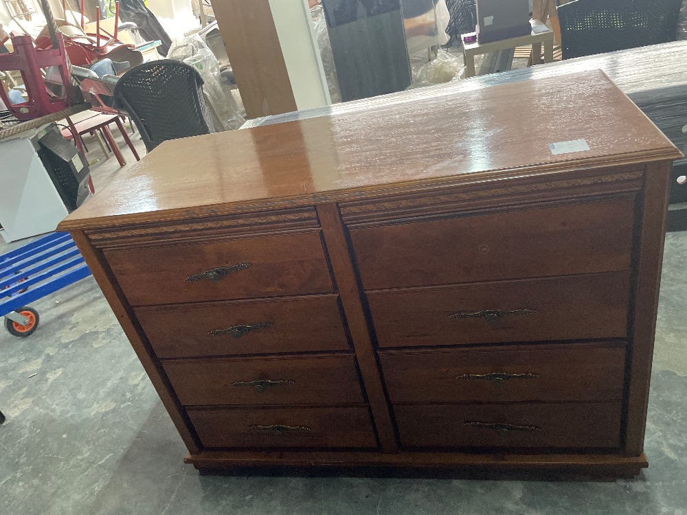 Wooden Drawers Dark Brown Colour / Laci Kayu Warna Coklat Gelap ...