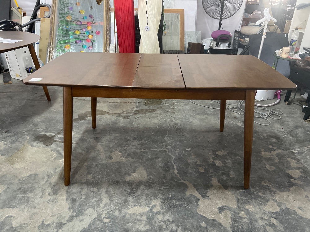 RT337-TBL Boston Wooden 6-seater Extension Table / RT337-TBL Meja ...
