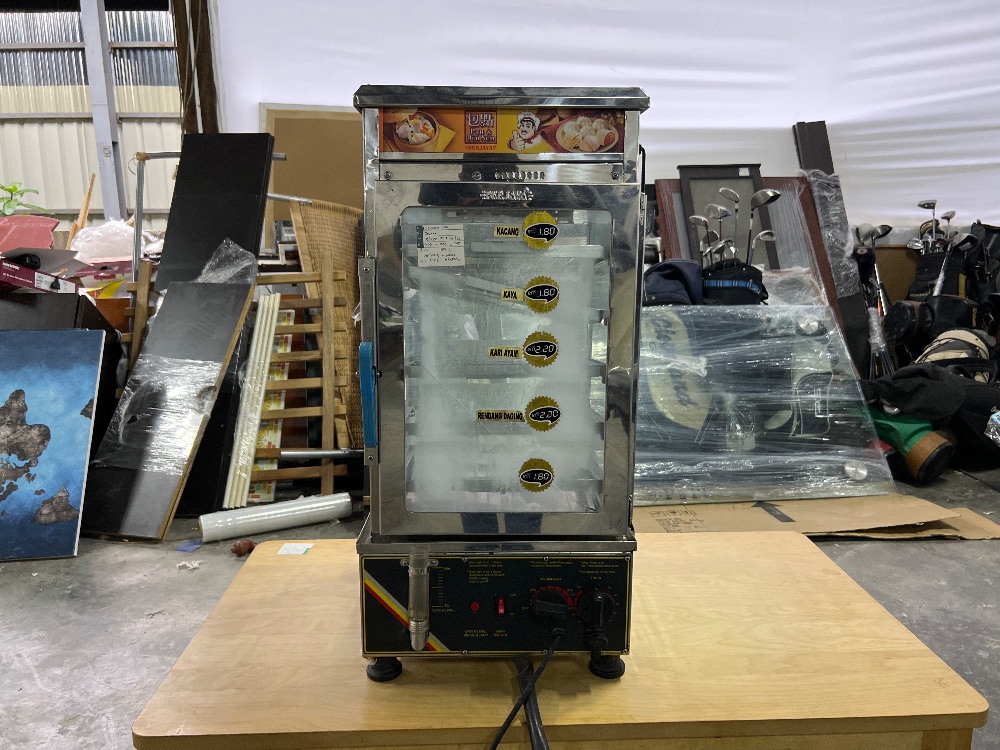 5 Tier Electronic Pau Steamer / Pengukus Pau Elektronik 5 Tingkat ...