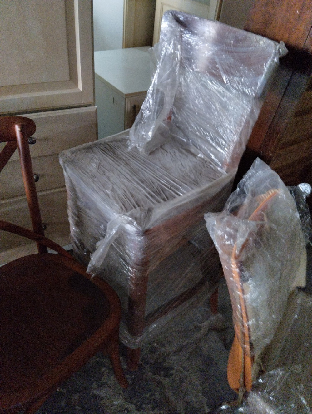 Brown Wooden Dining Chair / Kerusi Makan Kayu Coklat - Unearth Store