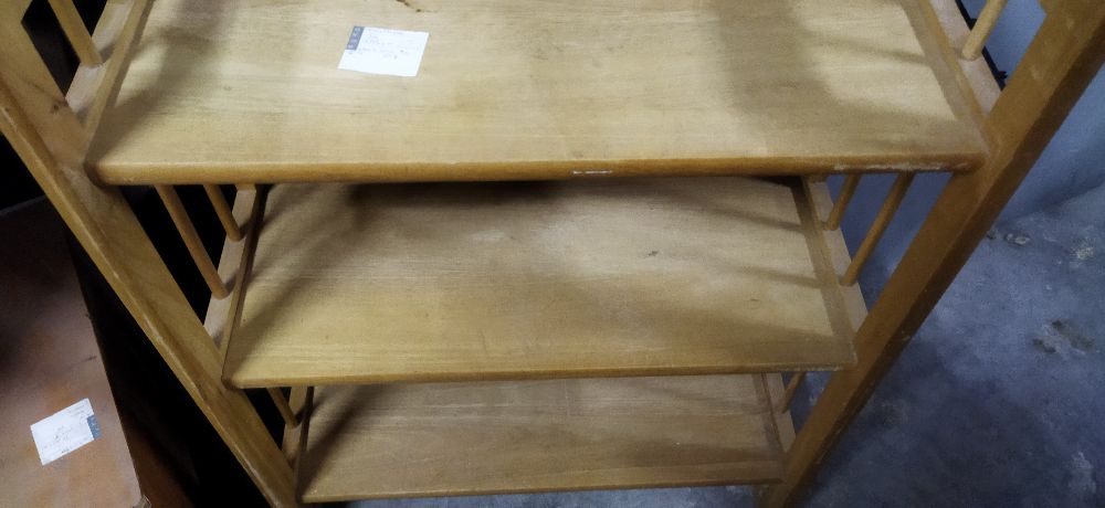 Light Brown 3 Tier Wooden Rack / Rak Kayu 3 Tingkat Coklat Muda ...