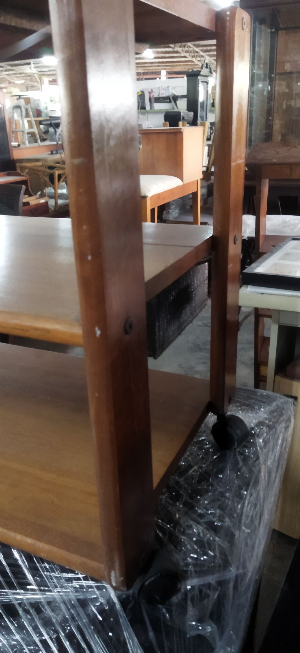 Wooden 3-Tier Shelving Unit / Unit Rak 3 Tingkat Kayu - Unearth Store