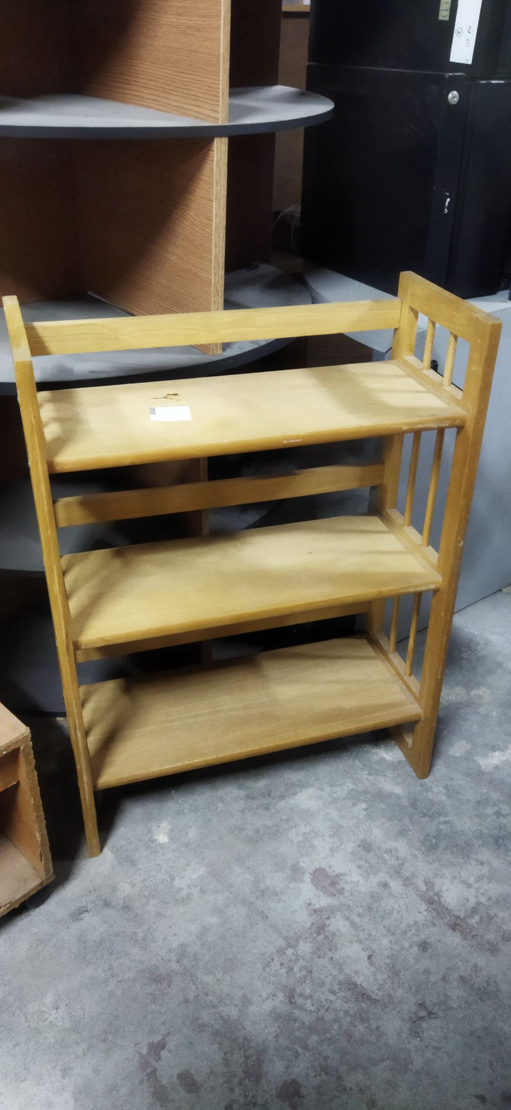 Light Brown 3 Tier Wooden Rack / Rak Kayu 3 Tingkat Coklat Muda ...