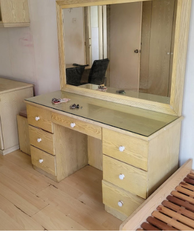 Light Brown Dressing Table - Unearth Store