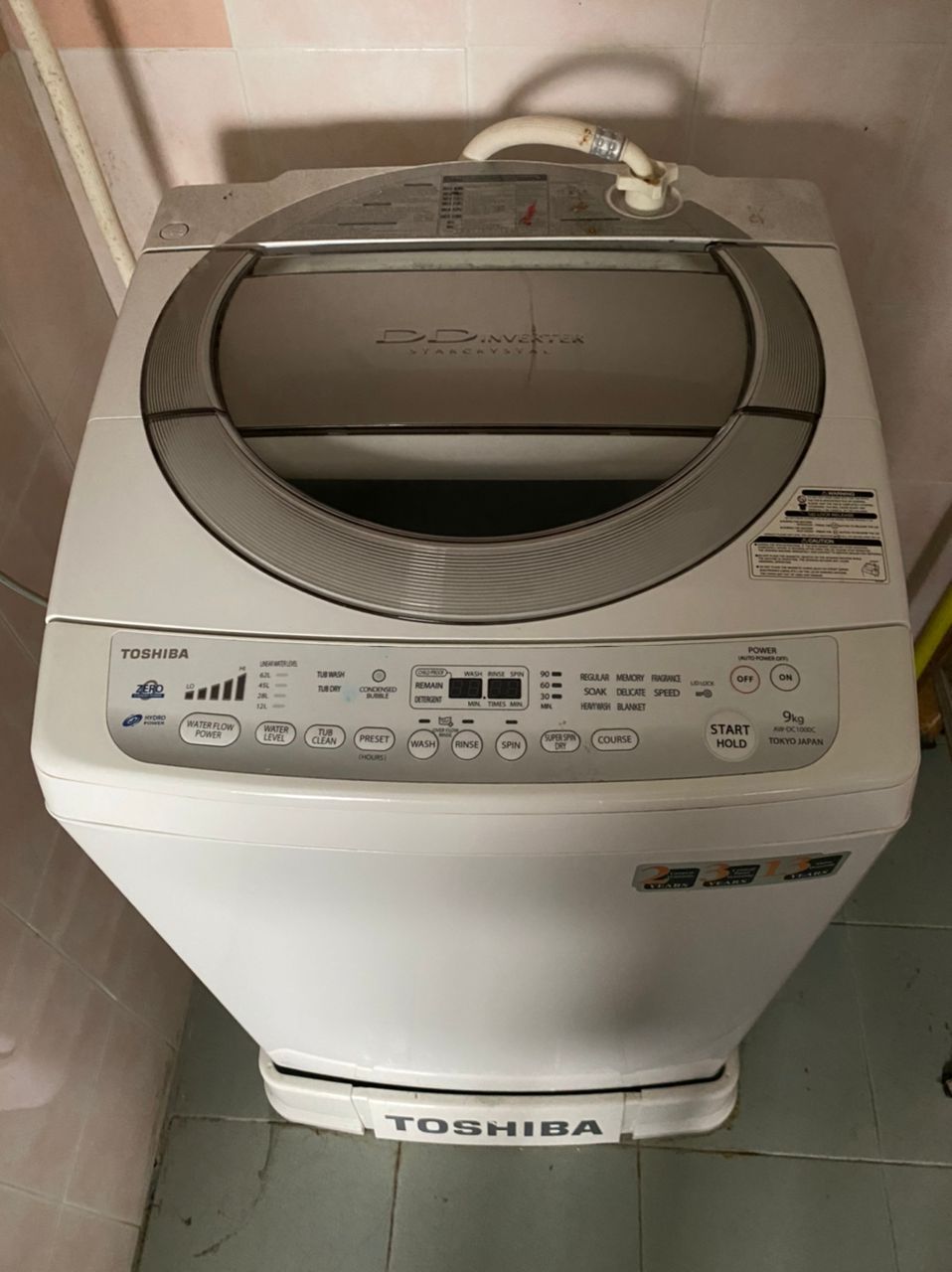 Toshiba Top Load Washing Machine - Unearth Store