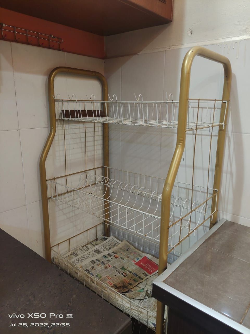 Metal Kitchen Rack - Unearth Store