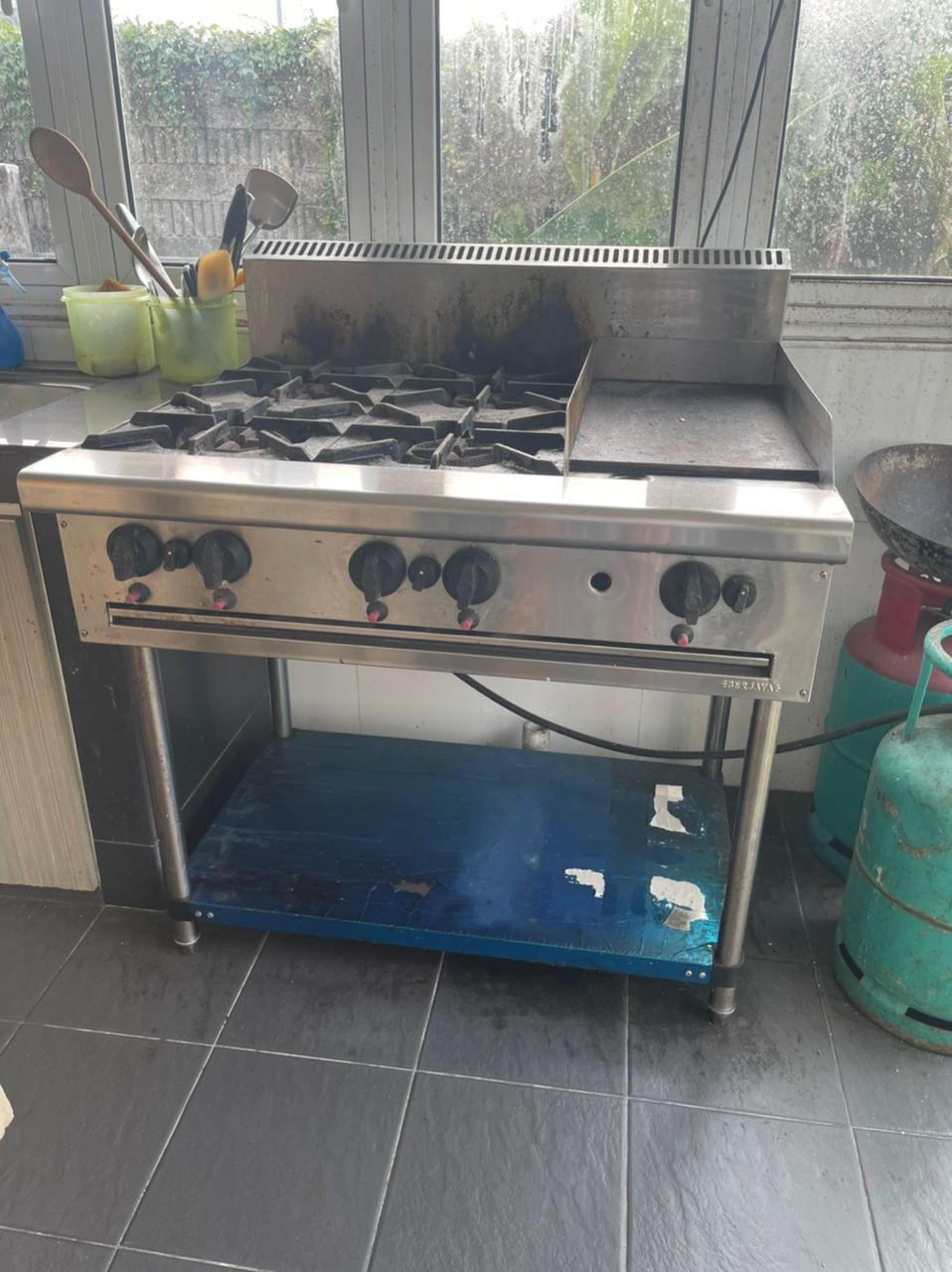 Stainless Steel Industrial Cooking Stove - Unearth Store