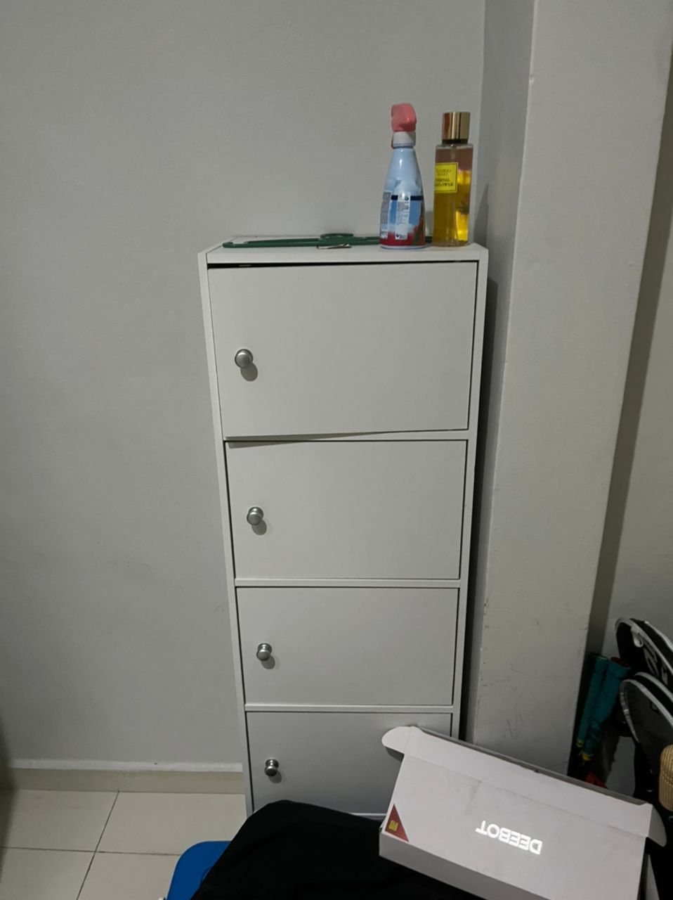 White 4-tier Cabinet - Unearth Store