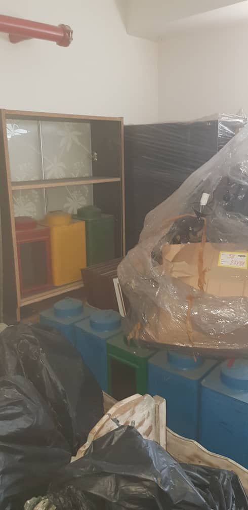 Wooden 2 Tier Shelf Display Cabinet - Unearth Store