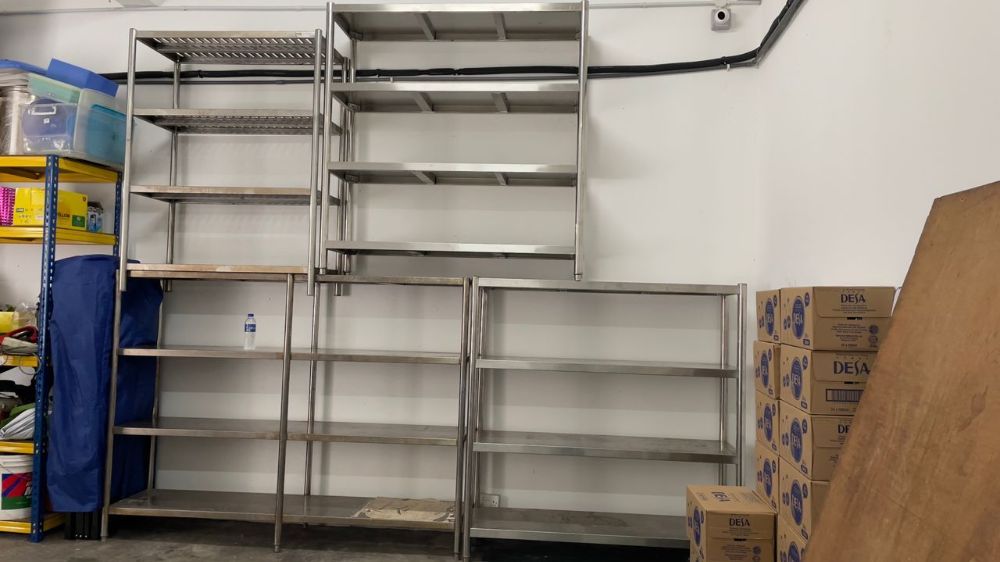 3 Tier Rack with Hole (49cmx T150cm x P112cm) - Unearth Store