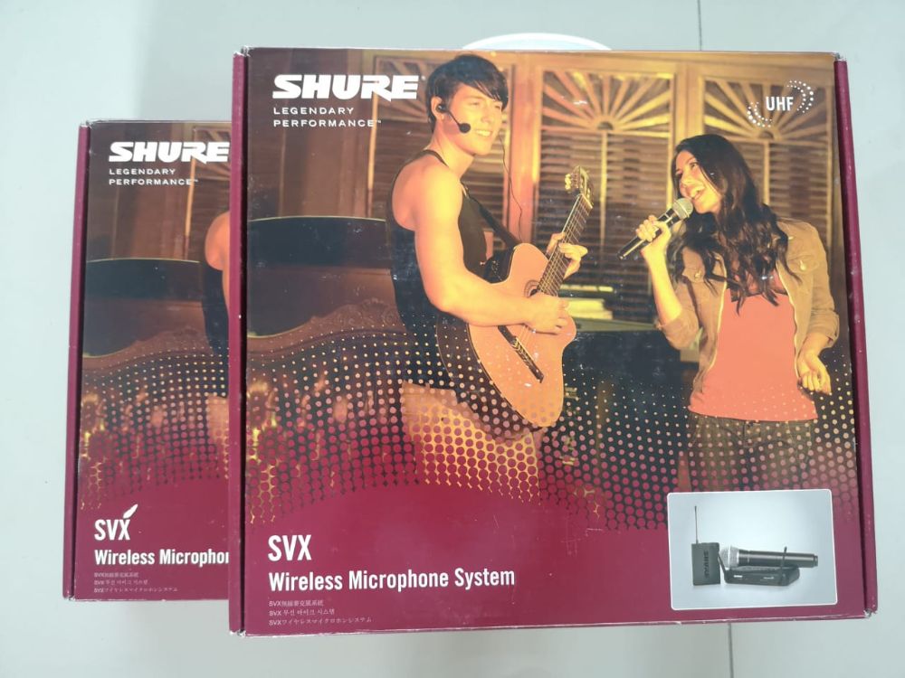 SHURE UHF SVX Wireless Microphone System - Unearth Store