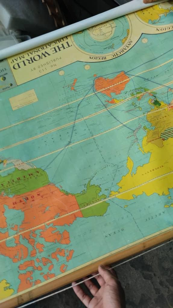 World Map Hanging - Unearth Store