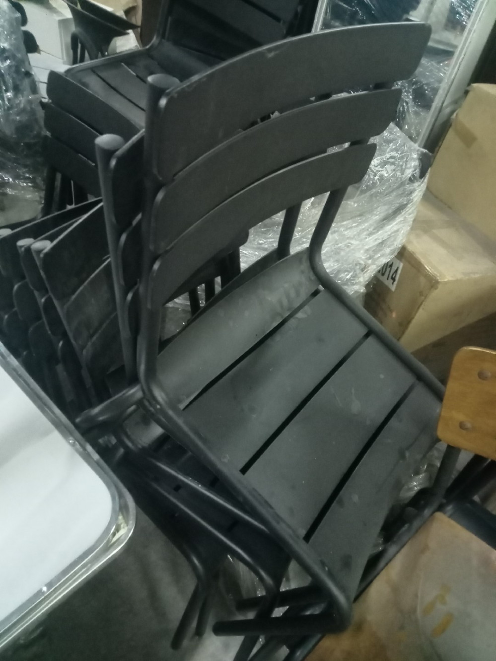 Black Metal Chair - Unearth Store