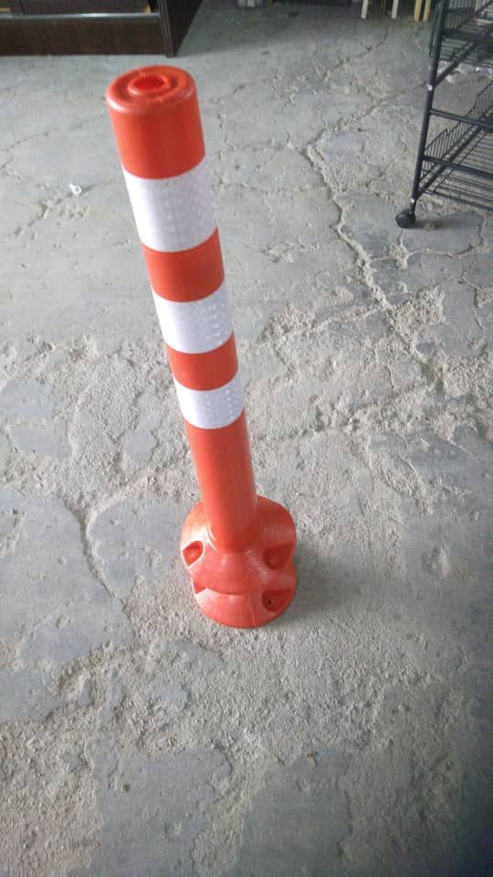 Red Traffic Parking Pole - Unearth Store