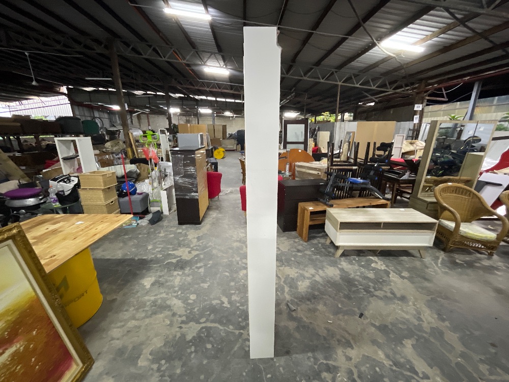 IKEA Gnedby White Wooden 12 Tier Shelving Unit / Unit Rak 12 Tingkat ...