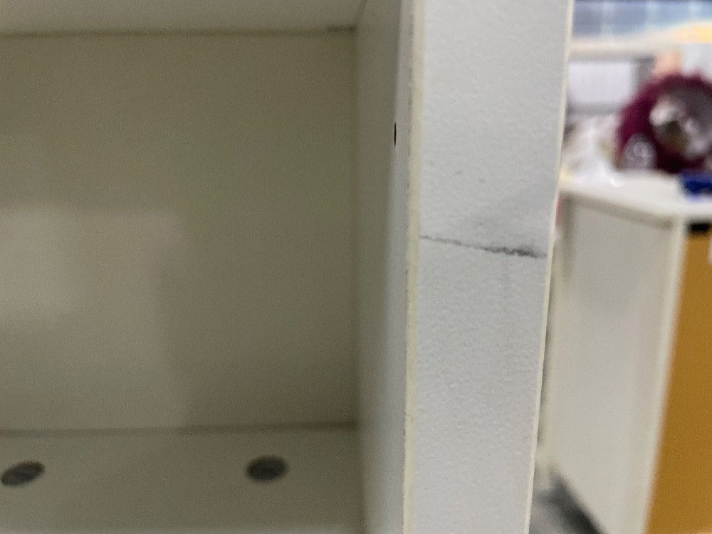 IKEA Gnedby White Wooden 12 Tier Shelving Unit / Unit Rak 12 Tingkat ...