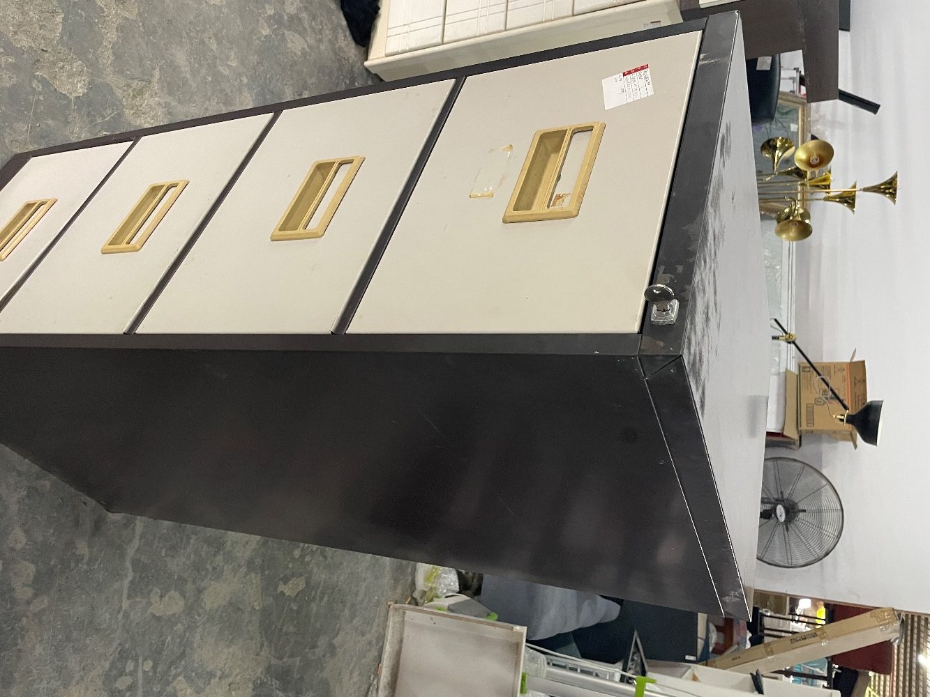 Metal 4-Tier Filing Cabinet / Kabinet Pemfailan 4 Tingkat Logam ...