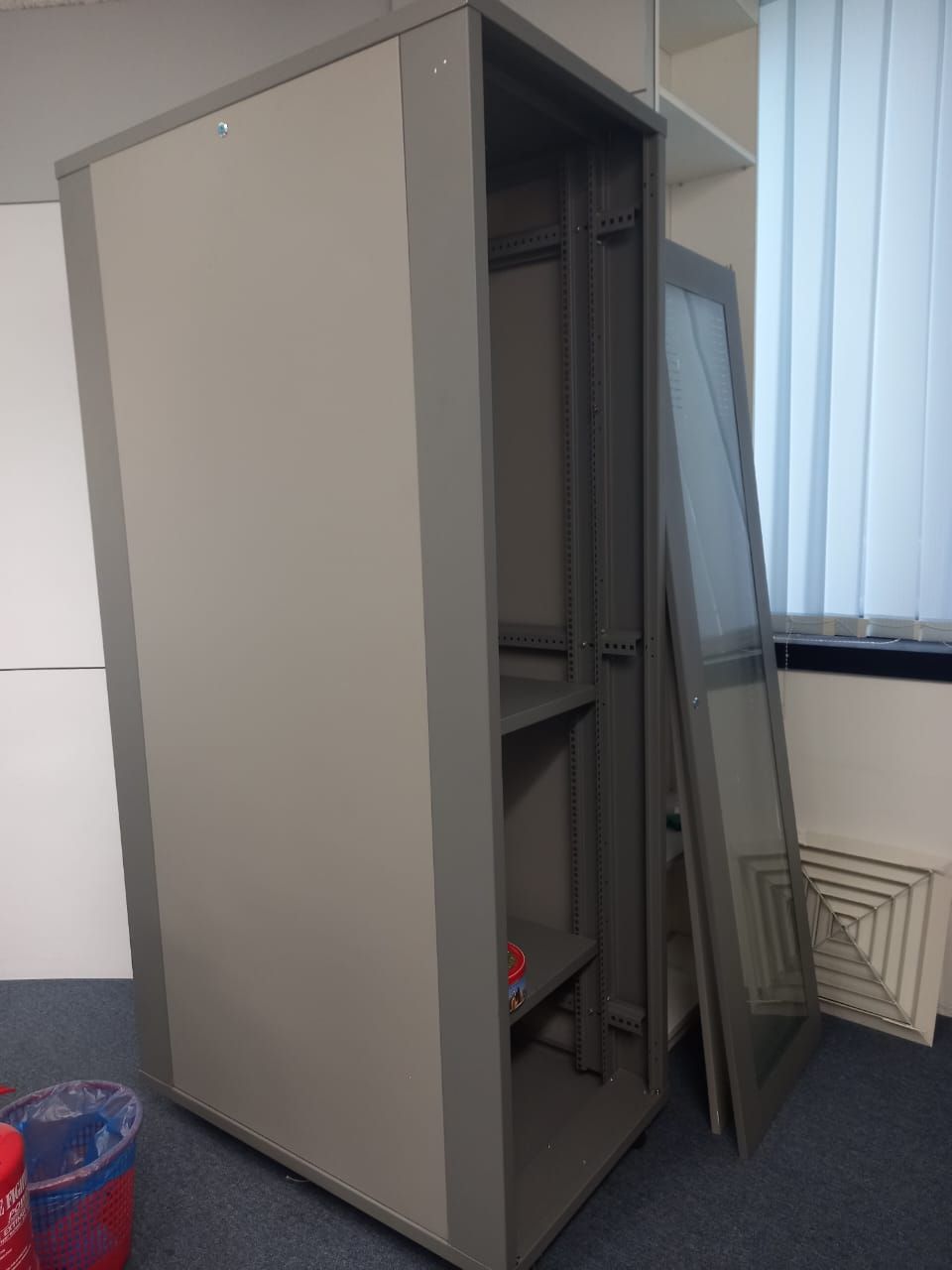 Grey Steel Server Rack - Unearth Store