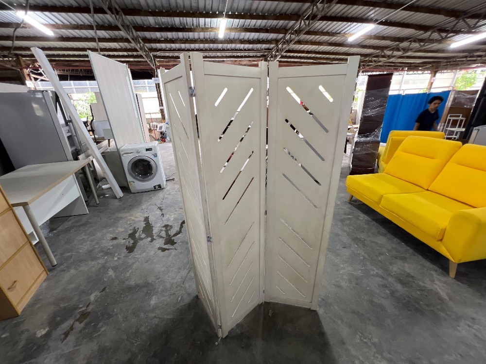 3 Panel Wooden Partition / Pembahagian Kayu 3 Panel - Unearth Store