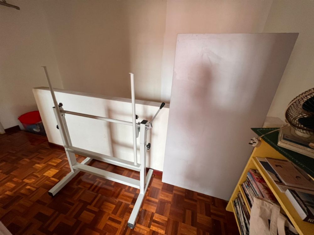 White Drafting Table - Unearth Store