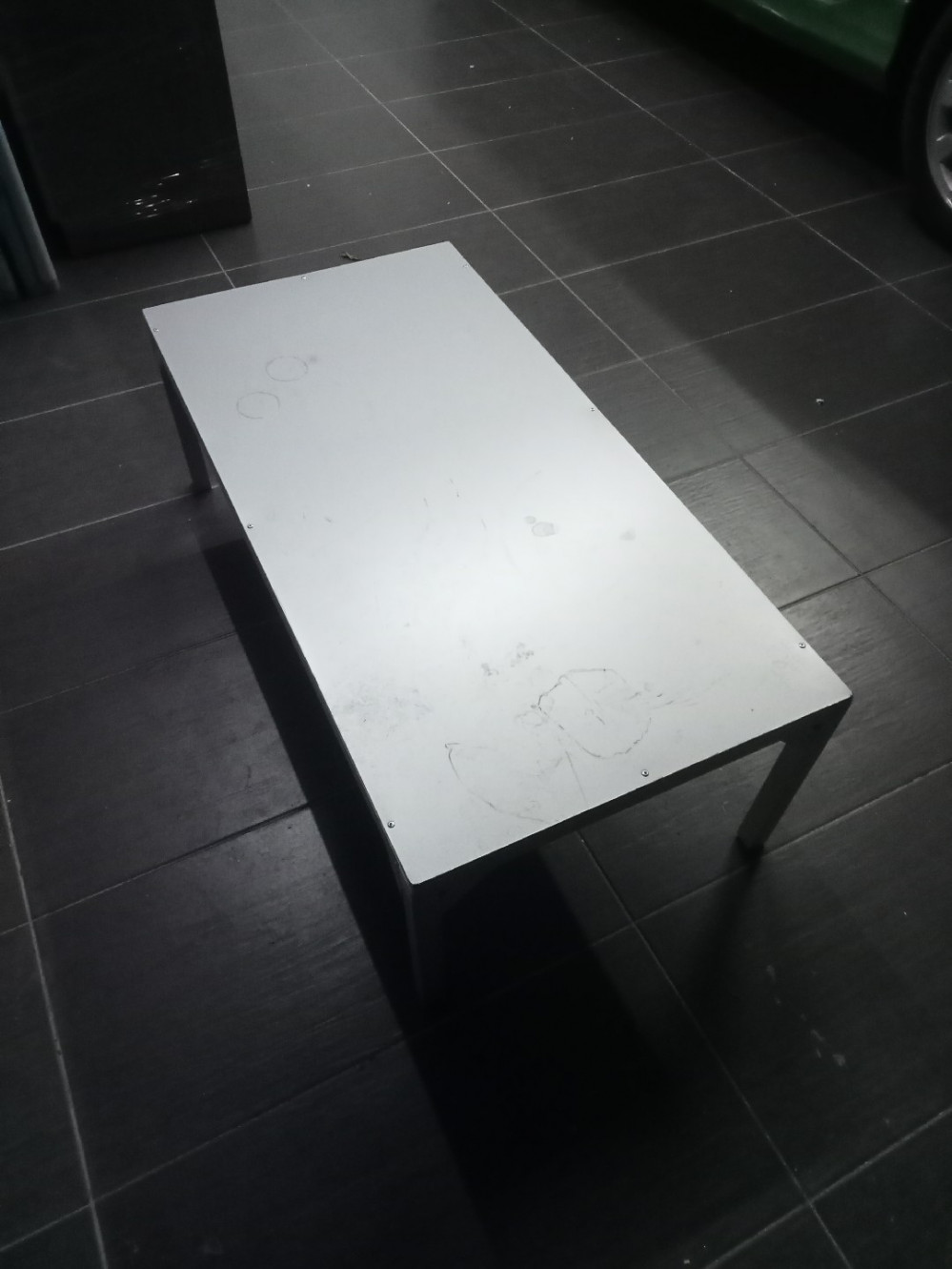 Grey Coffee Table | Meja Kopi Kelabu - Unearth Store