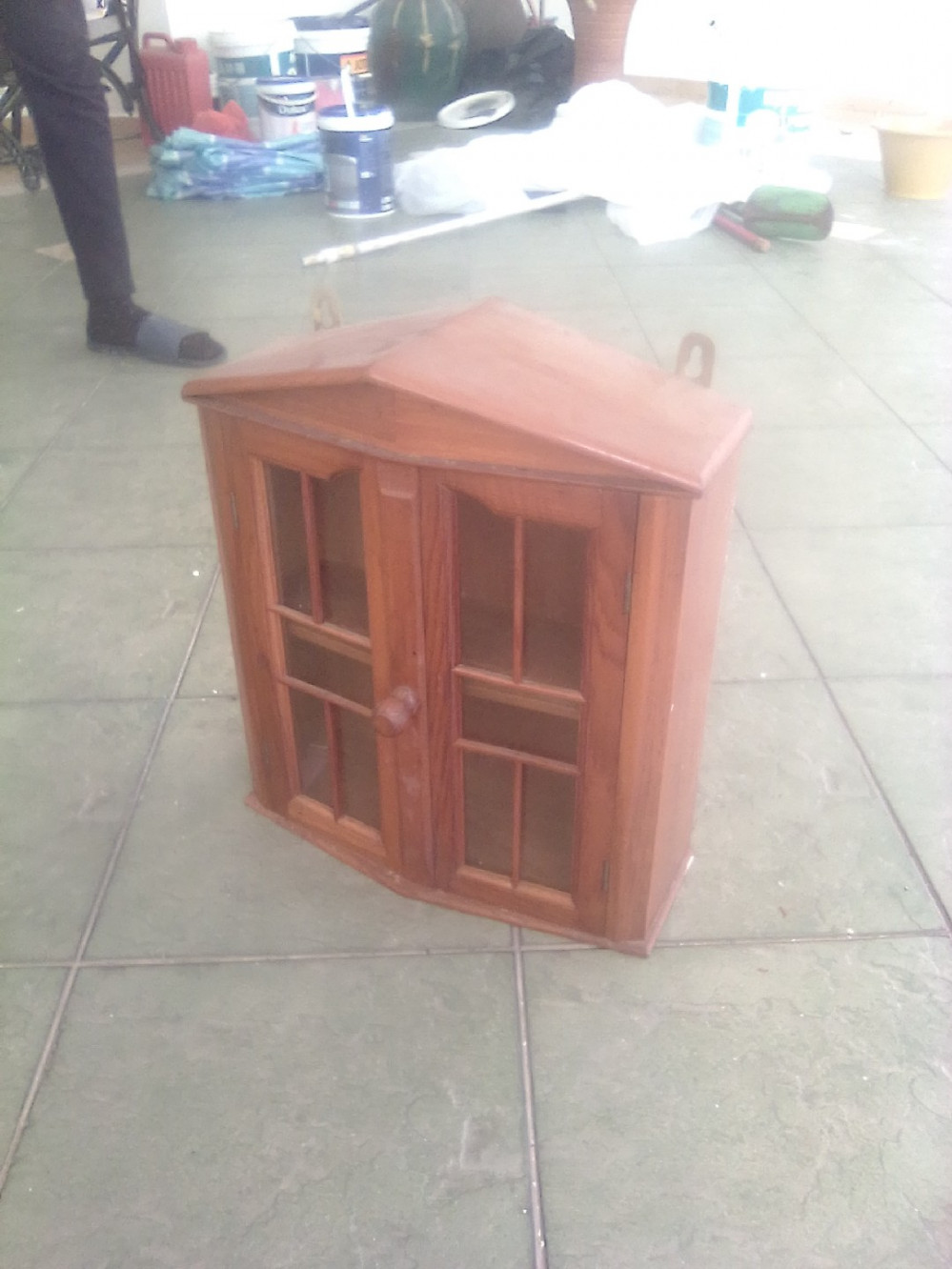 Small Wooden House-Shaped Key Box - Unearth Store