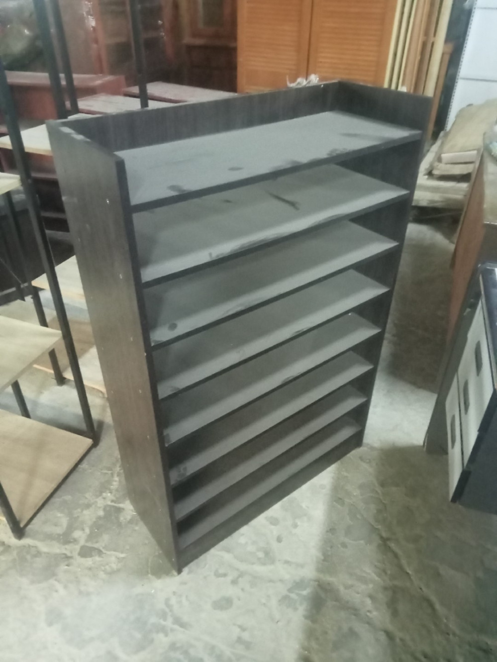 Black Wooden Shoe Rack - Unearth Store