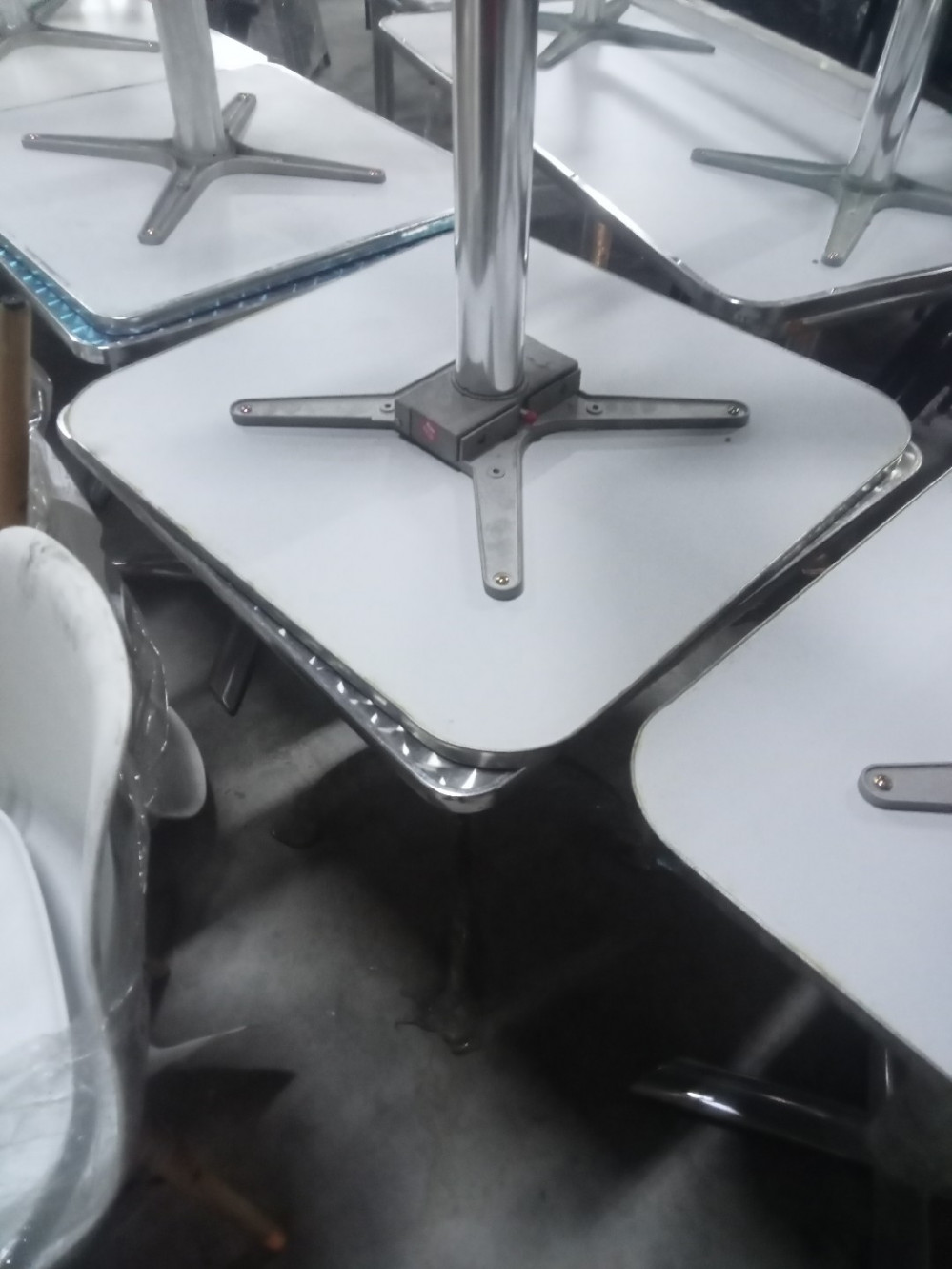 Square Metal Table - Unearth Store