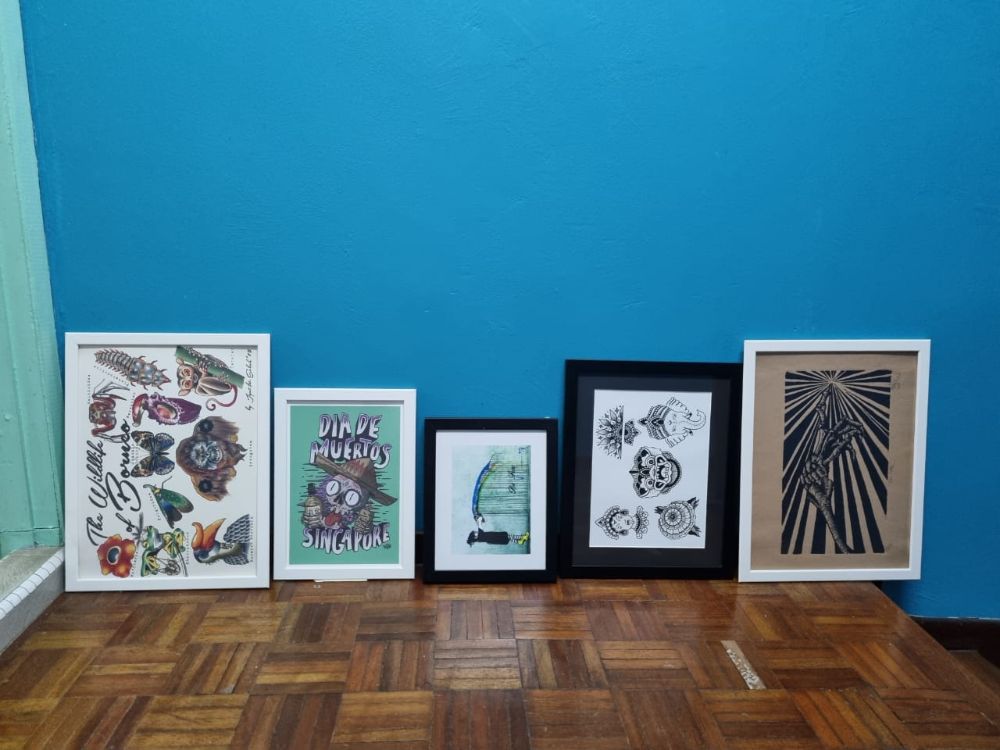 Rising Skeleton Hand Wall Frame Deco - Unearth Store