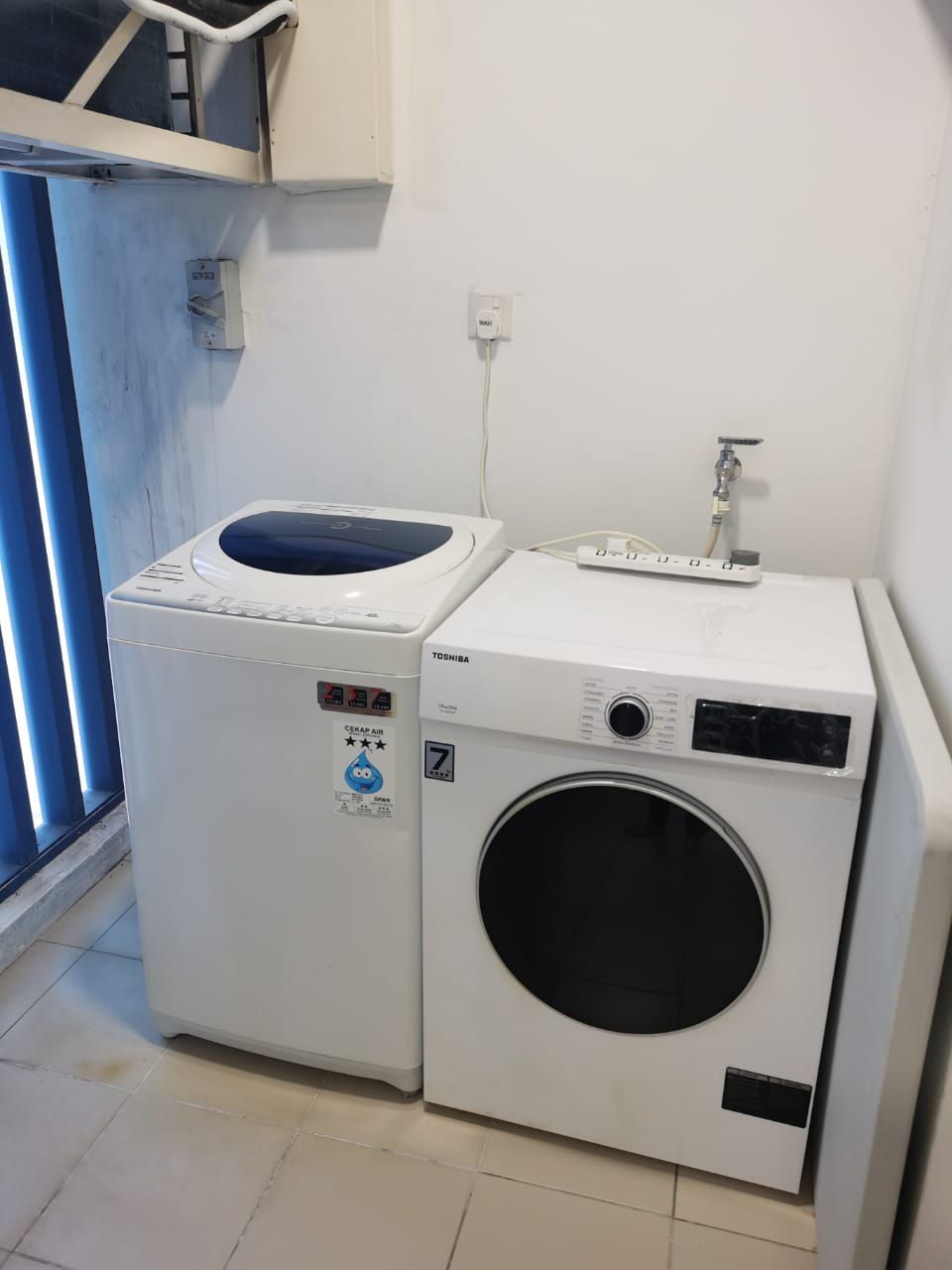 TOSHIBA Front Load Dryer Model TD-H80SEM / TOSHIBA Pengering Beban ...