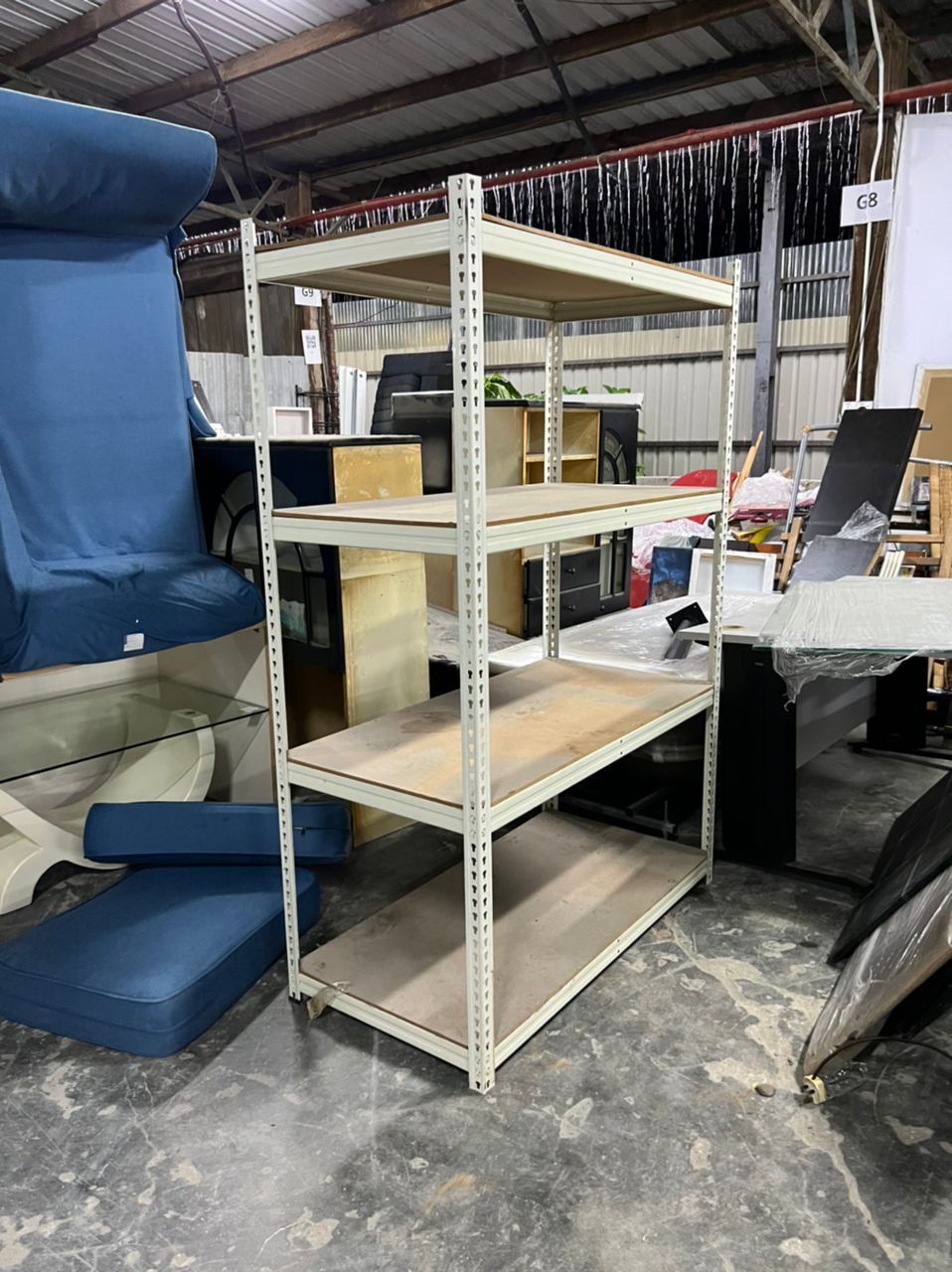 4 Tier Metal Rack / Rak Logam 4 Tingkat - Unearth Store